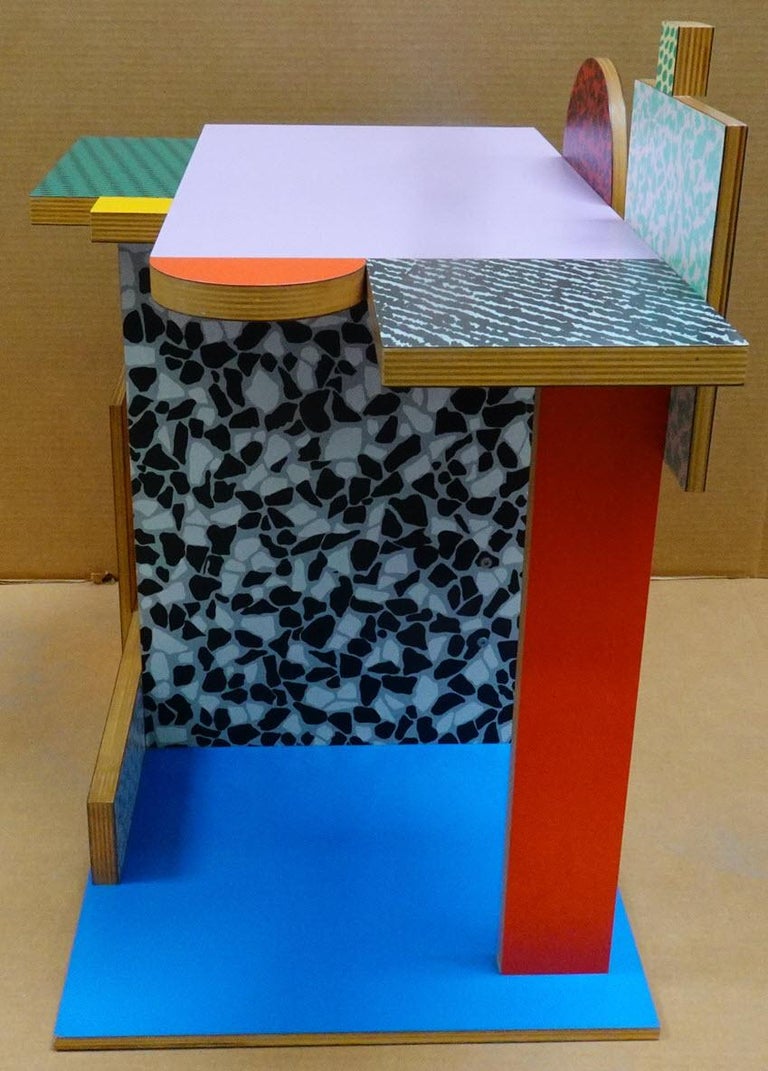 'Side Table 9' Side Table by Peter Shire, 1984 For Sale at 1stDibs
