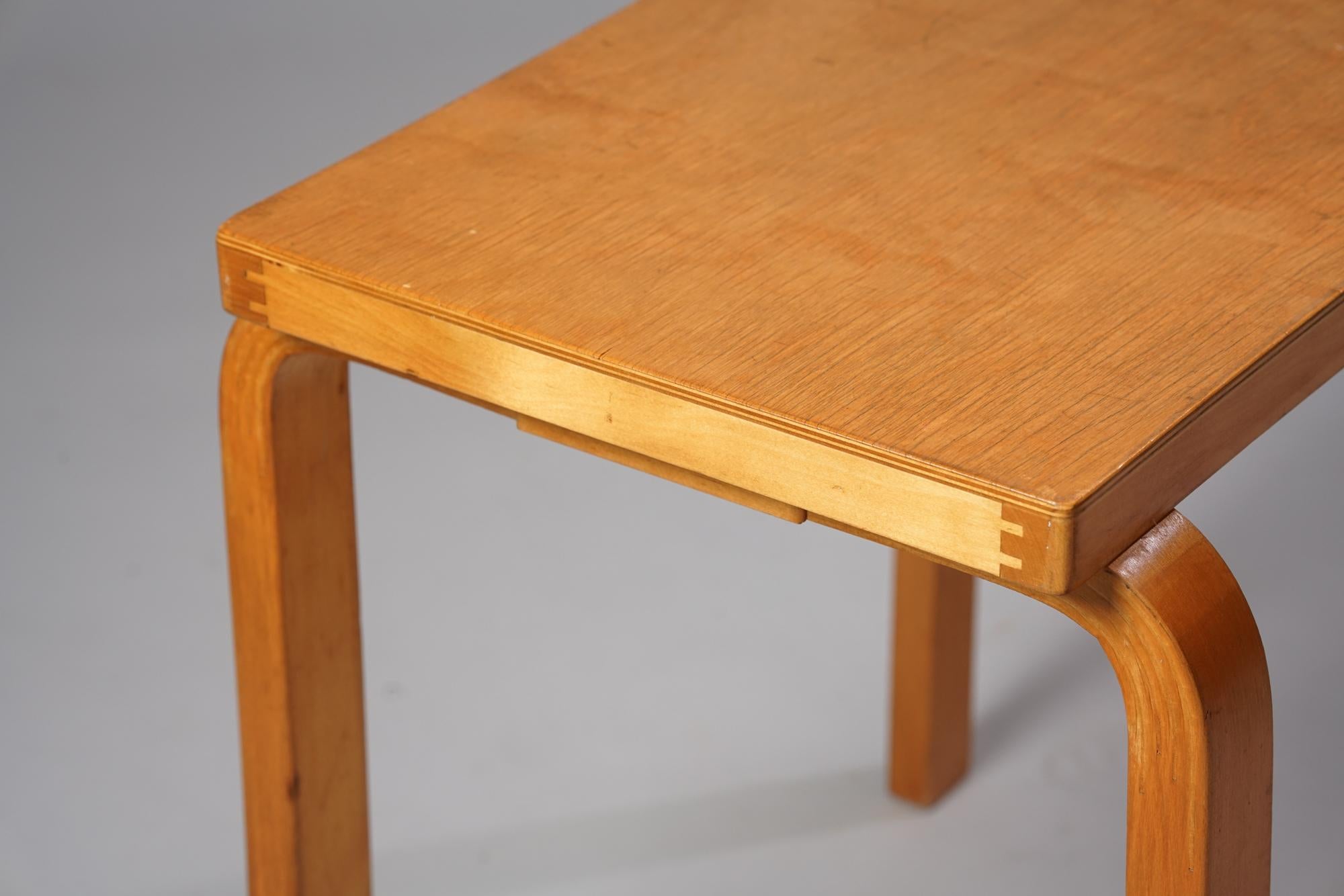 Side Table, Alvar Aalto, Oy Huonekalu- ja Rakennustyötehdas Ab, 1930s ...