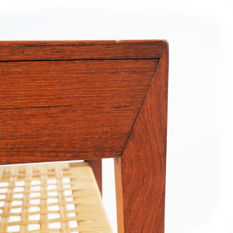 Side Table Designed by Severin Hansen for Haslev Møbelsnedkeri, Denmark ...