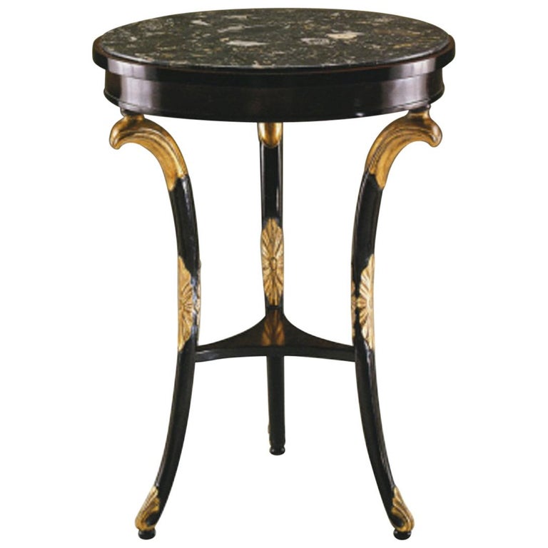 Side Table, Empire Style, "Copy D'Ancienne" For Sale at 1stDibs