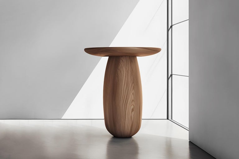Side Table, End Table or Plinths Samu, Made of Solid Wood by Nono For ...