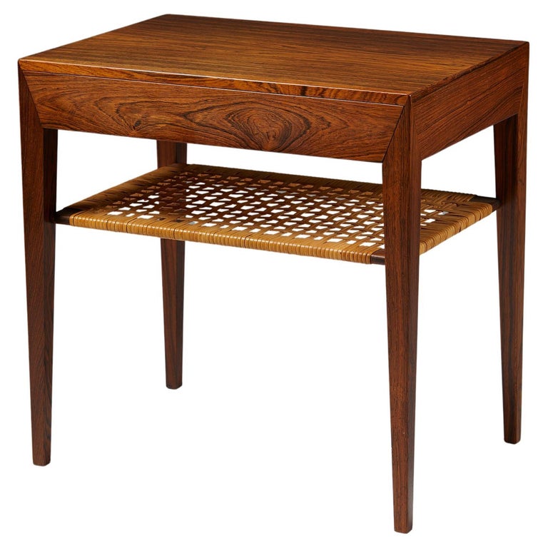 Side Table Model 35 Designed by Severin Hansen Jr for Haslev Möbler at ...