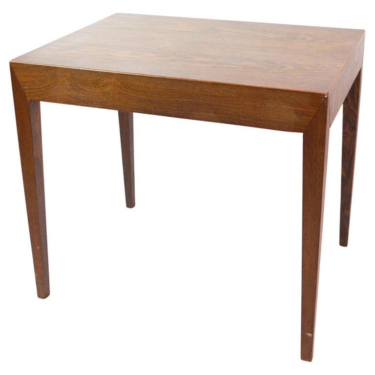 Side Table, Rosewood, Haslev Furniture Factory, 1960 For Sale at 1stDibs