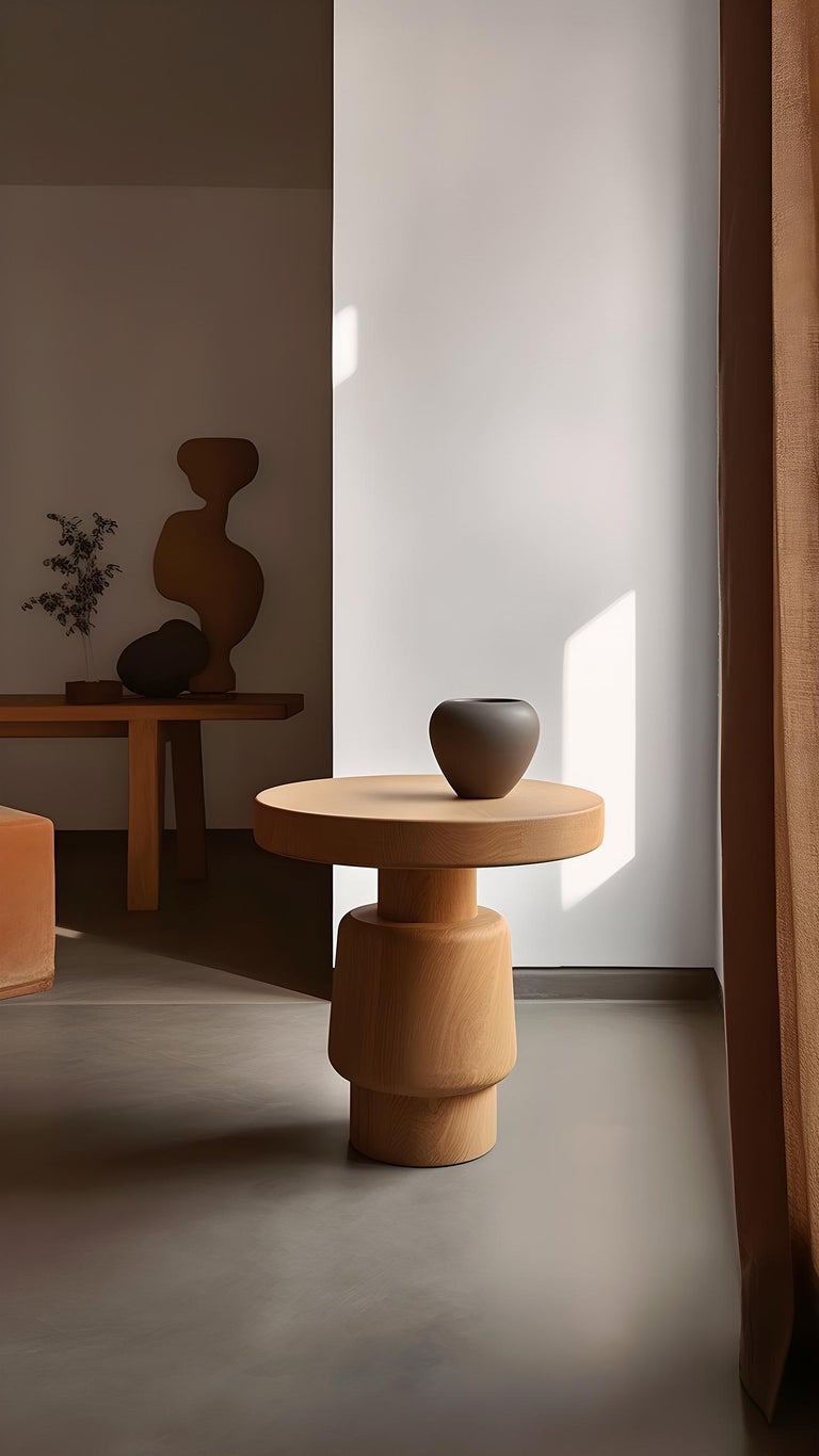 Side Table, Stool or Nightstand in Solid Wood Finish, Auxiliary Table ...