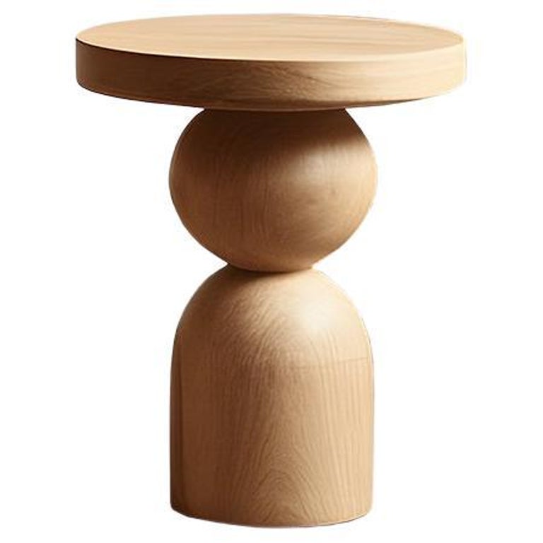 Side Table, Stool or Nightstand in Solid Wood Finish, Auxiliary Table ...