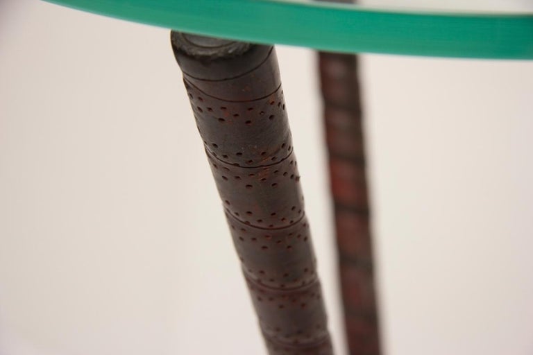 Side Table Upcycled from Vintage Golf Clubs For Sale at 1stDibs ...