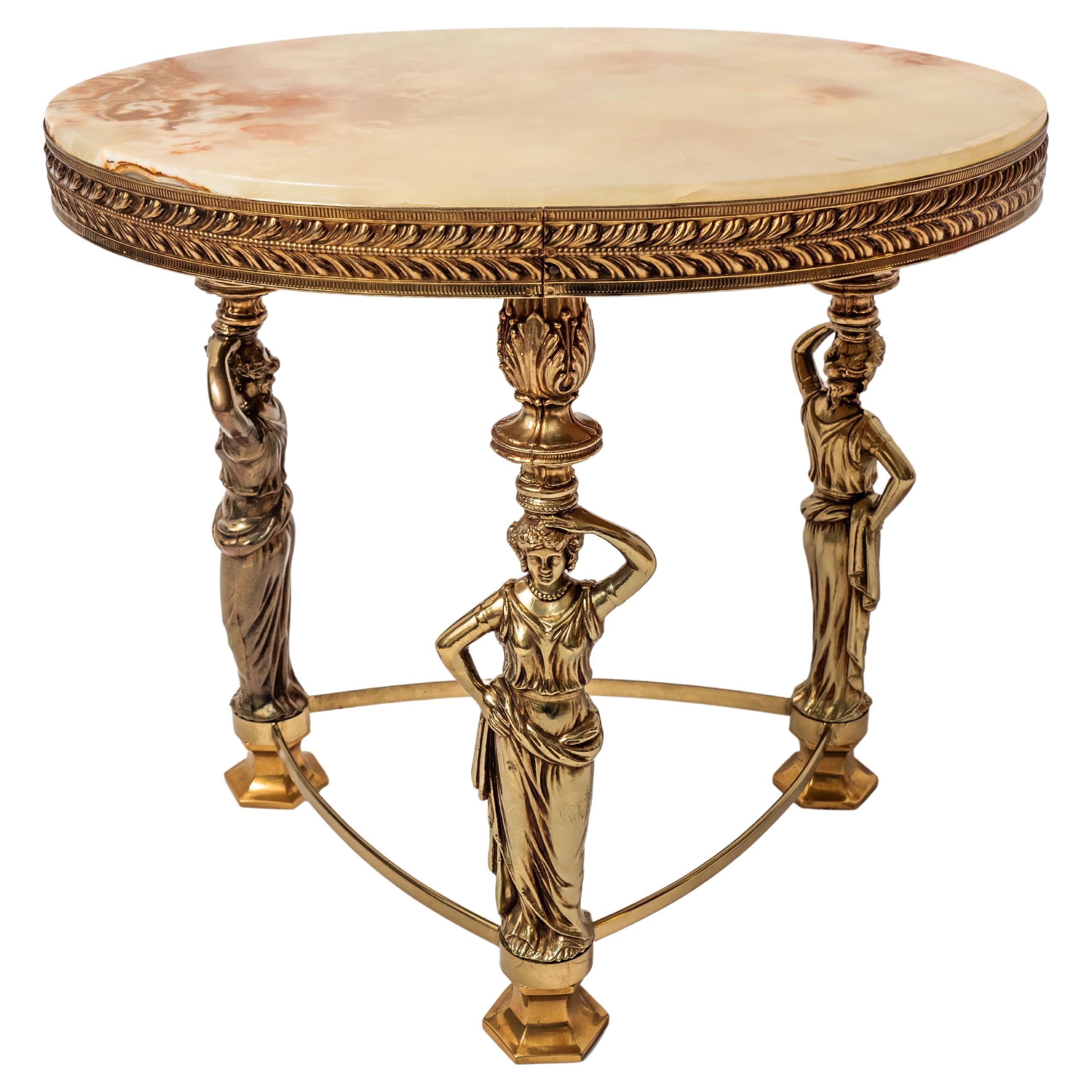 Side table with Three Graces For Sale at 1stDibs