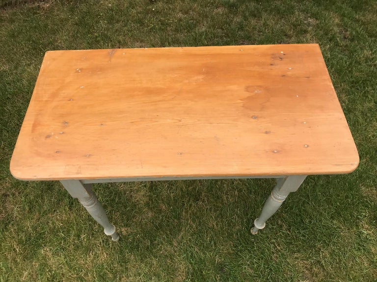 Side Table with Turned Legs For Sale at 1stDibs | vintage table ...