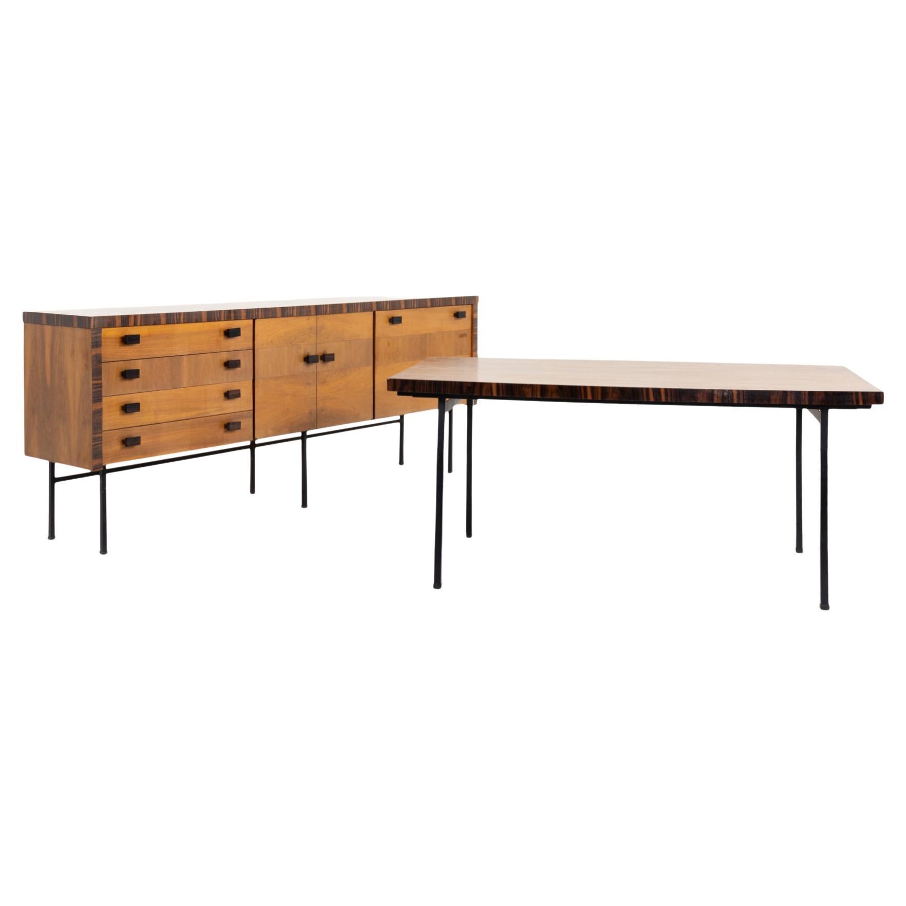 1950s, Oak Hall Cabinet Side Table Sideboard Telephone Table, Sweden at ...