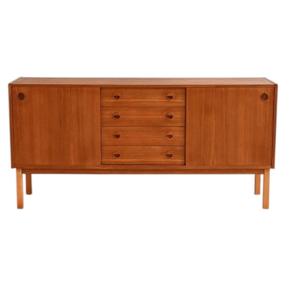 Vintage 60's sideboard sideboard in Teak wood Italian design For Sale ...