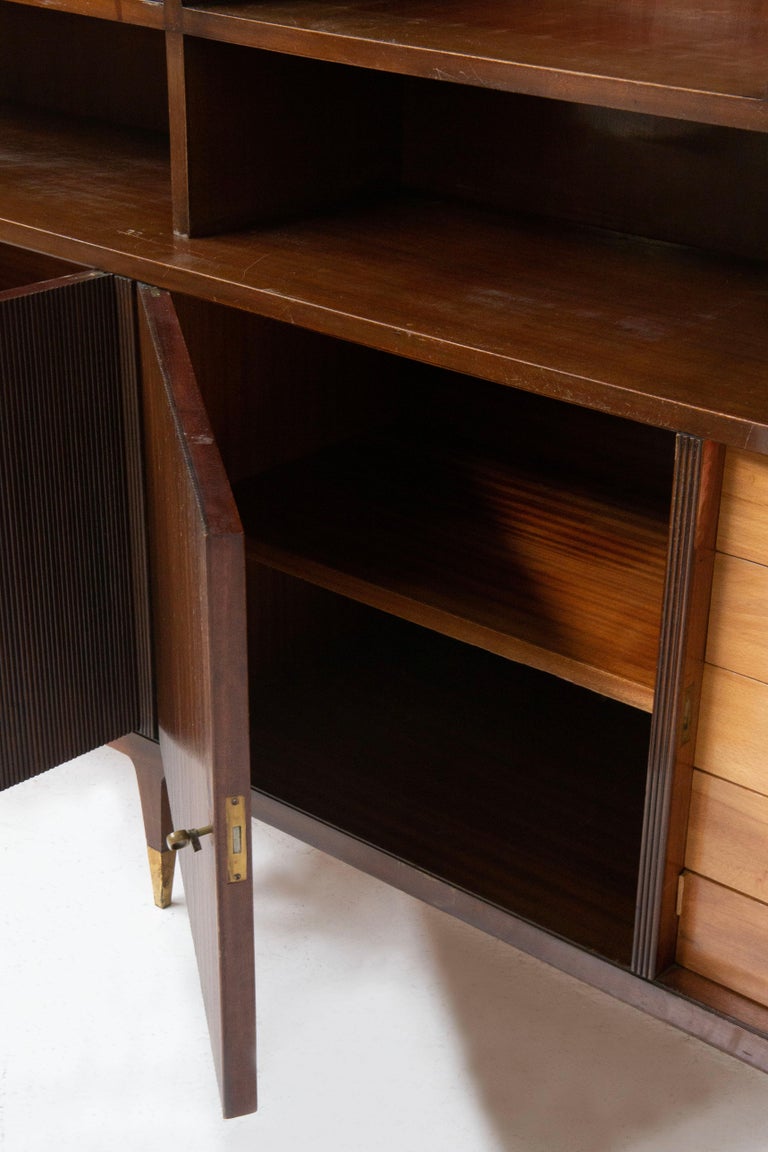Sideboard Bookcase by Dassi Mobili Moderni Attributed to Gio Ponti For ...