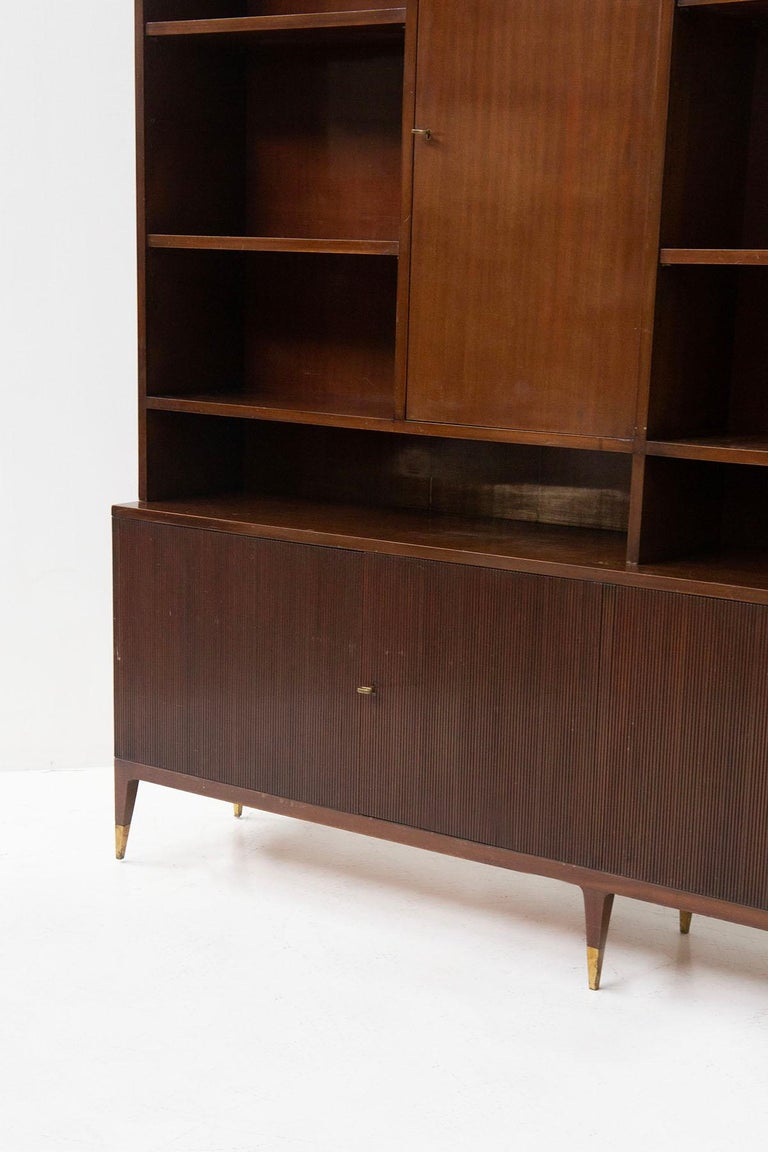 Sideboard Bookcase by Dassi Mobili Moderni Attributed to Gio Ponti For ...