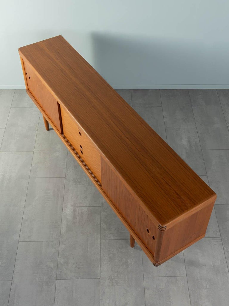 Sideboard Bramin Teak 1960s Cigar Feet For Sale at 1stDibs