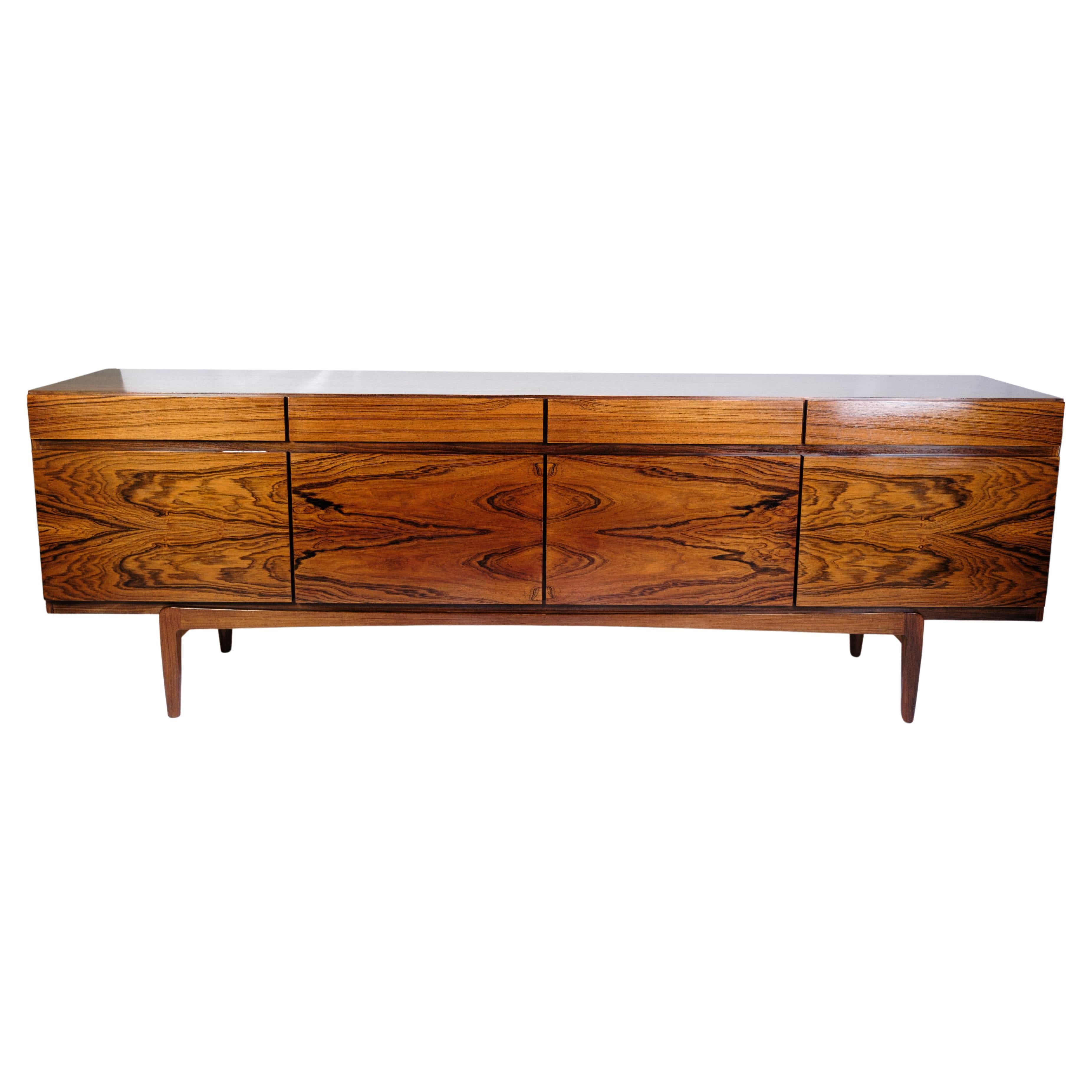 Rosewood Sideboard Designed by Ib Kofod-Larsen, Model FA66 at 1stDibs