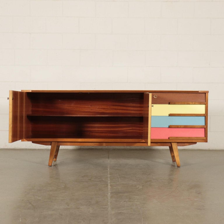 Sideboard Formica Sessile Oak Veneer, Italy, 1960s at 1stDibs | formica ...