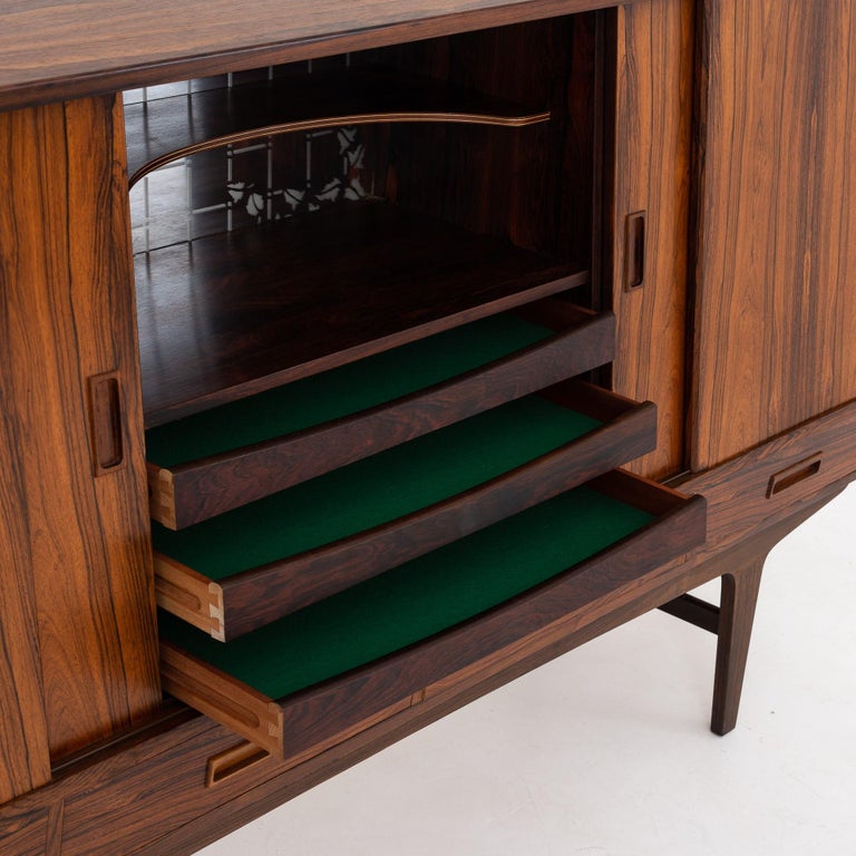 Sideboard in Rosewood by P. Westergaard at 1stDibs