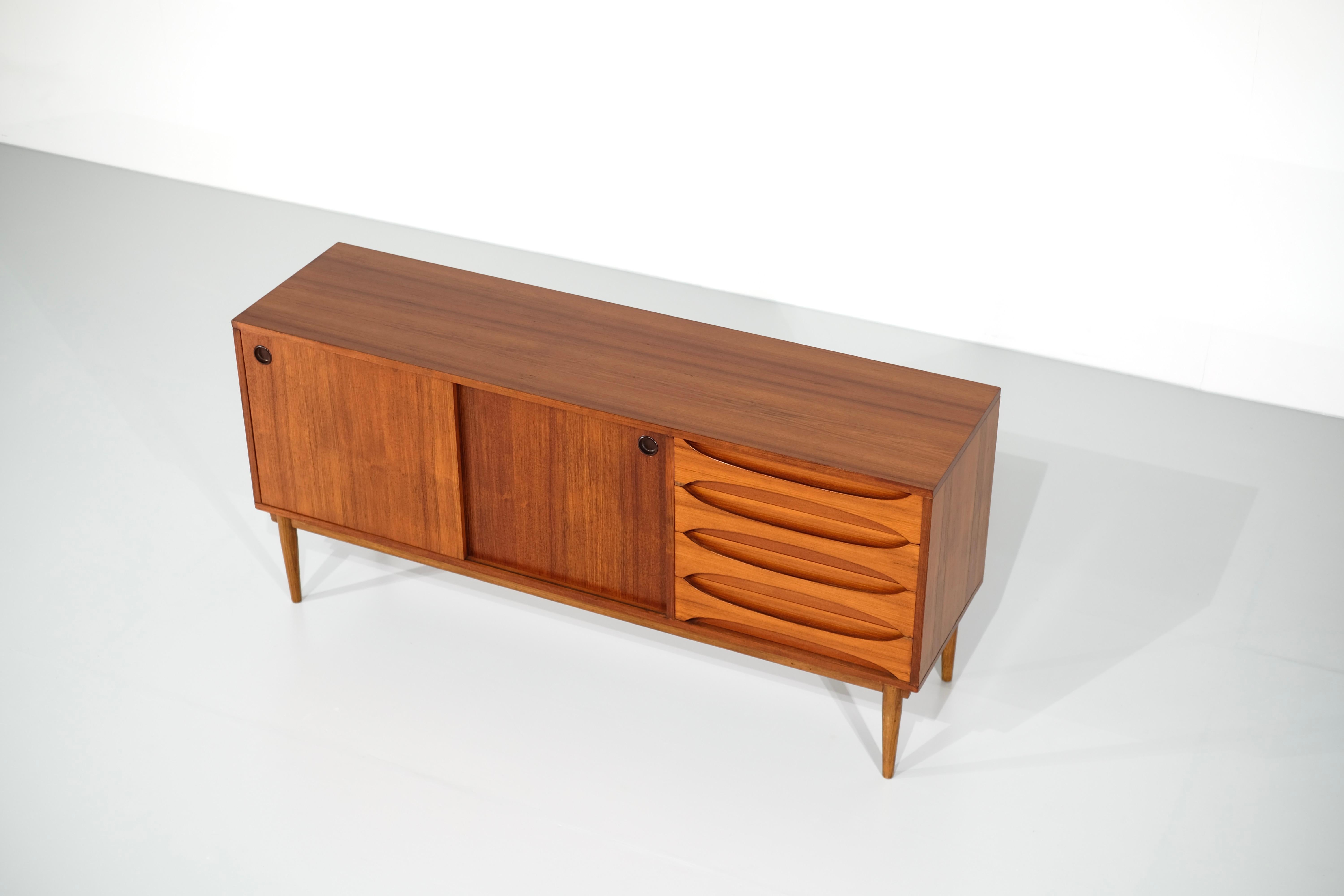 Sideboard in Wood medium size 1960's For Sale at 1stDibs