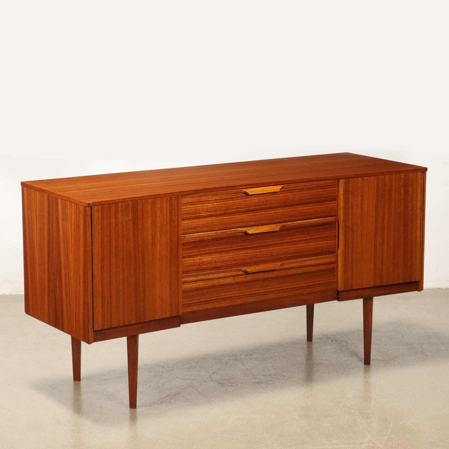English 1960s teak sideboard For Sale at 1stDibs
