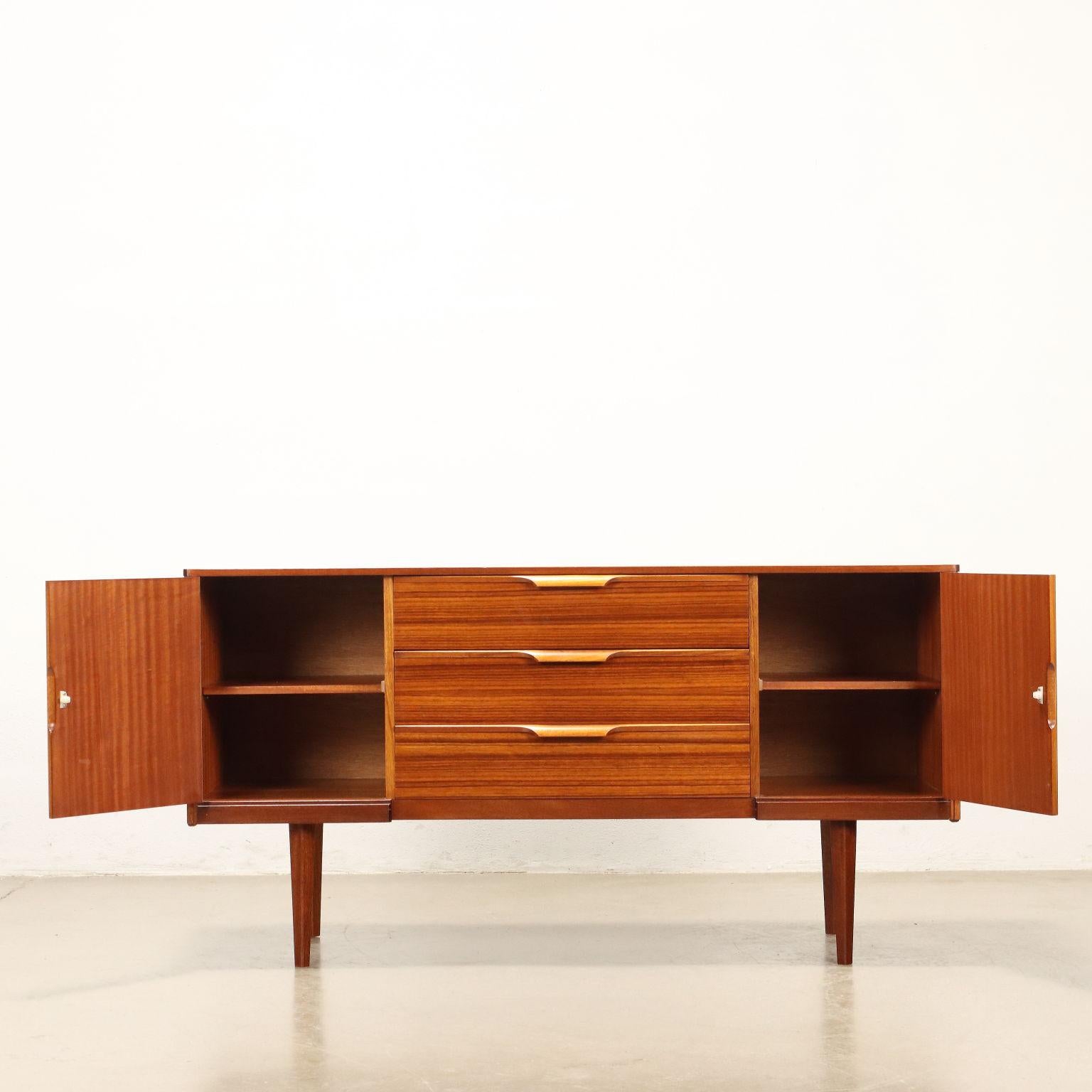 English 1960s teak sideboard For Sale at 1stDibs