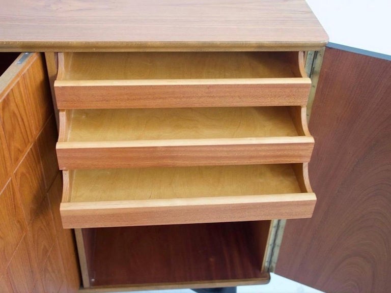 Sideboard of Beech and Teak by Tabergs Mobler For Sale at 1stDibs