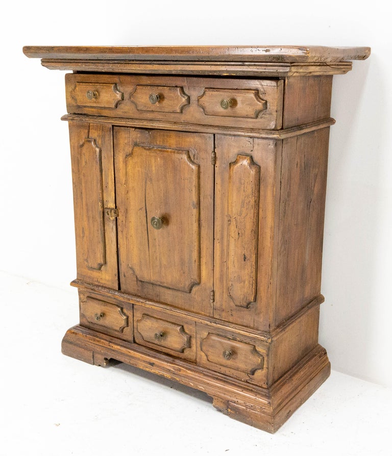 Sideboard Spanish Poplar One Door Entry Hall Buffet Credenza, circa ...