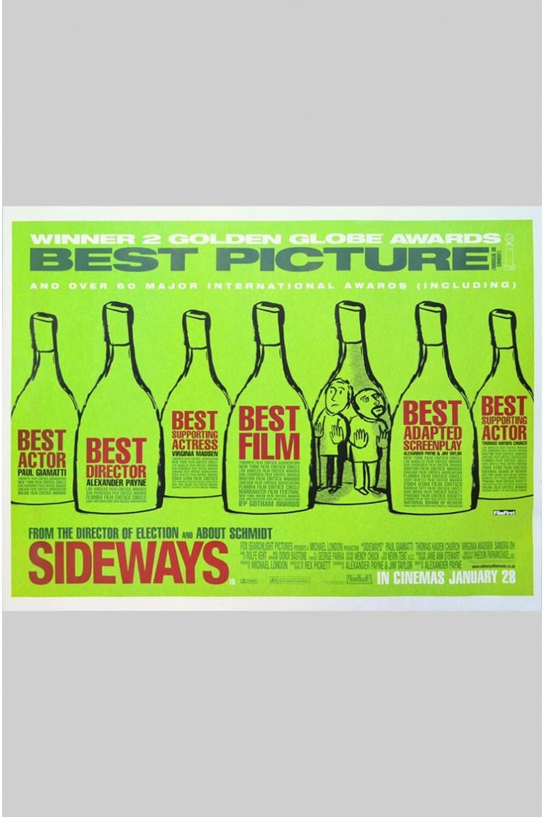 "Sideways" Film Poster, 2004 at 1stDibs