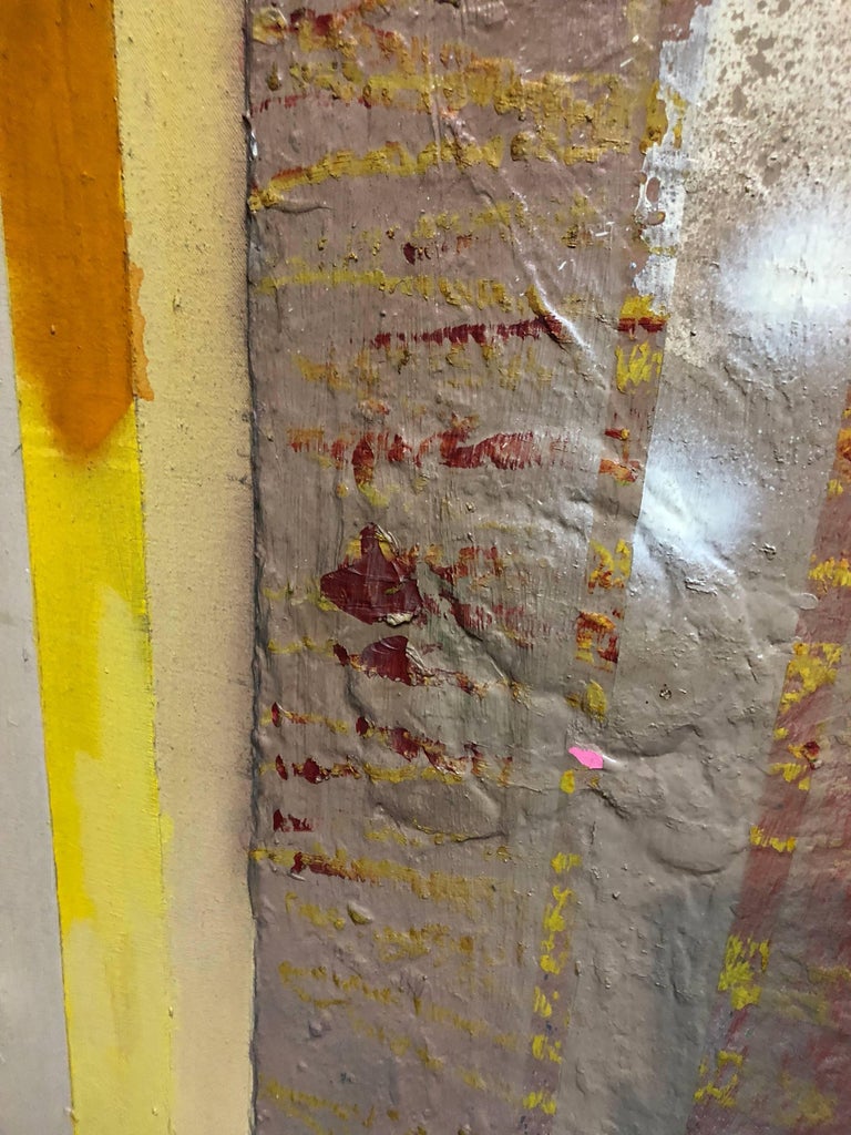 Sidney Gross - Large New York School Abstract Expressionist MIxed Media ...