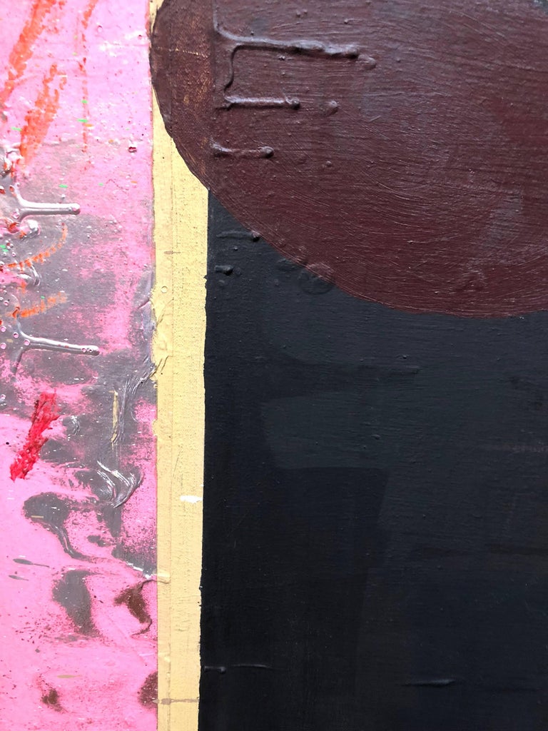 Sidney Gross - Large New York School Abstract Expressionist MIxed Media ...