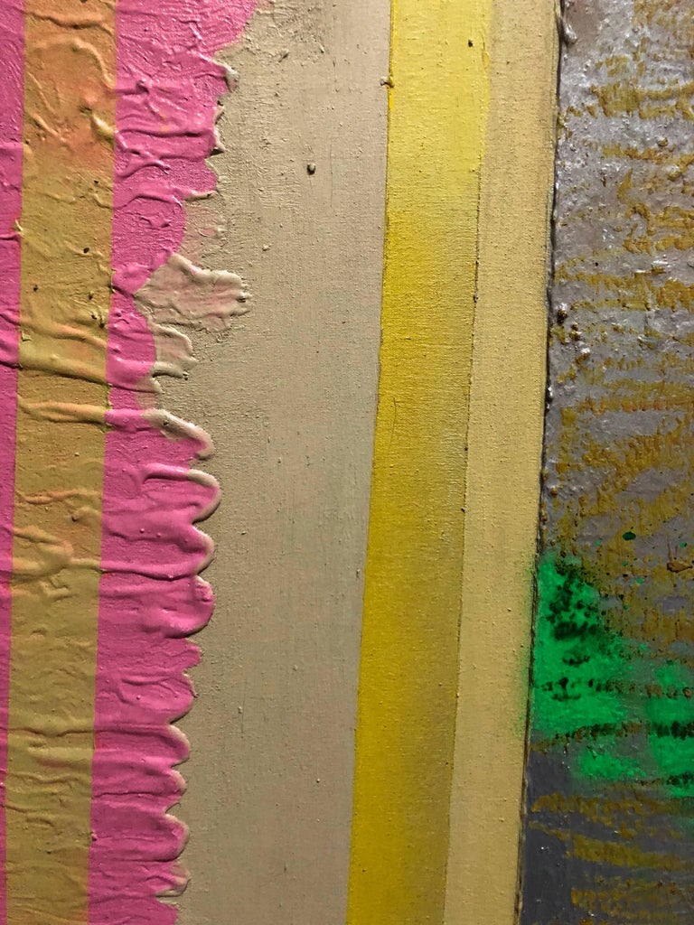 Sidney Gross - Large New York School Abstract Expressionist MIxed Media ...