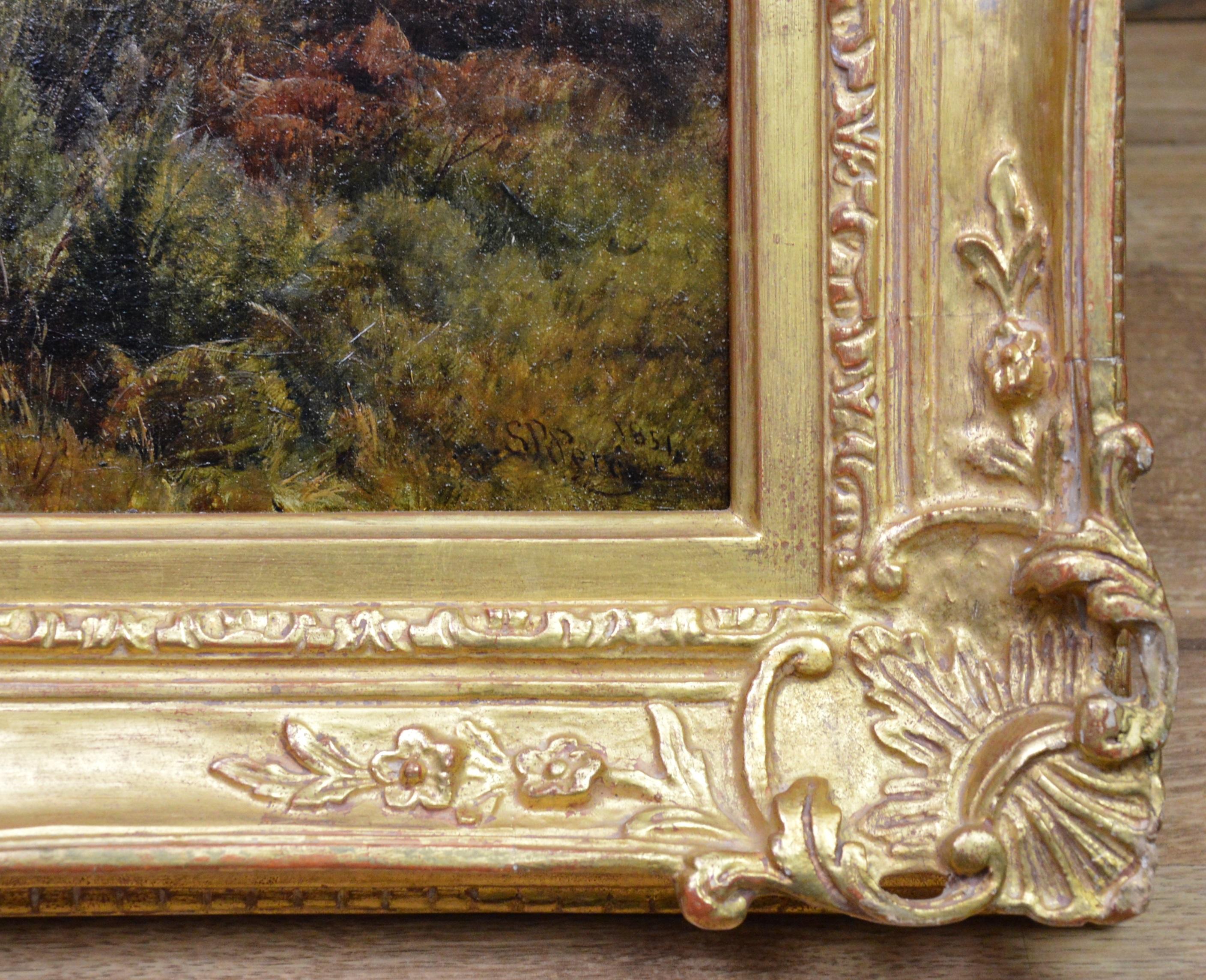 Sidney Richard Percy - Furze Cutters - 19th Century Landscape Oil ...