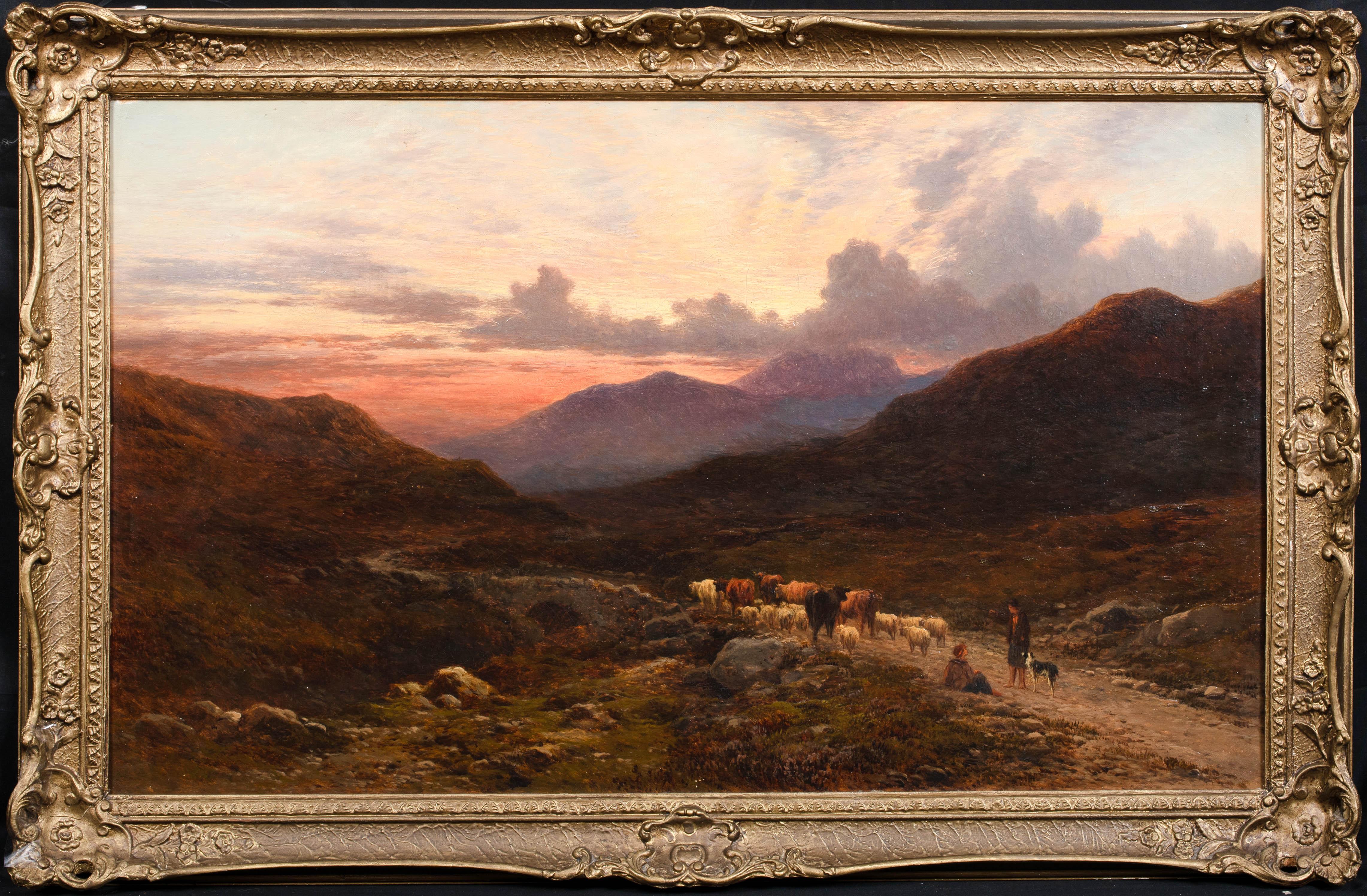 Sidney Richard Percy - Peinture de paysage du XIXe siècle « On the ...
