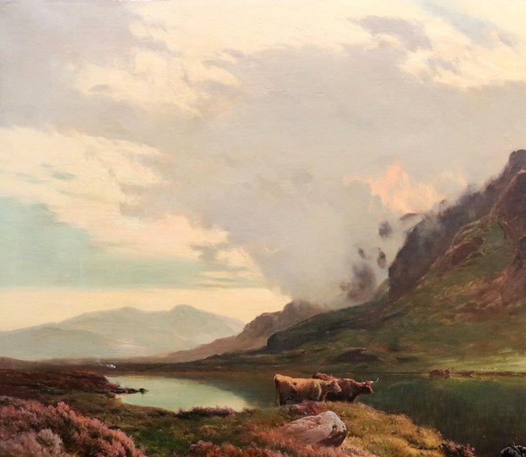 Sidney Richard Percy - Llyn Idwal, North Wales - Large 19th Century ...