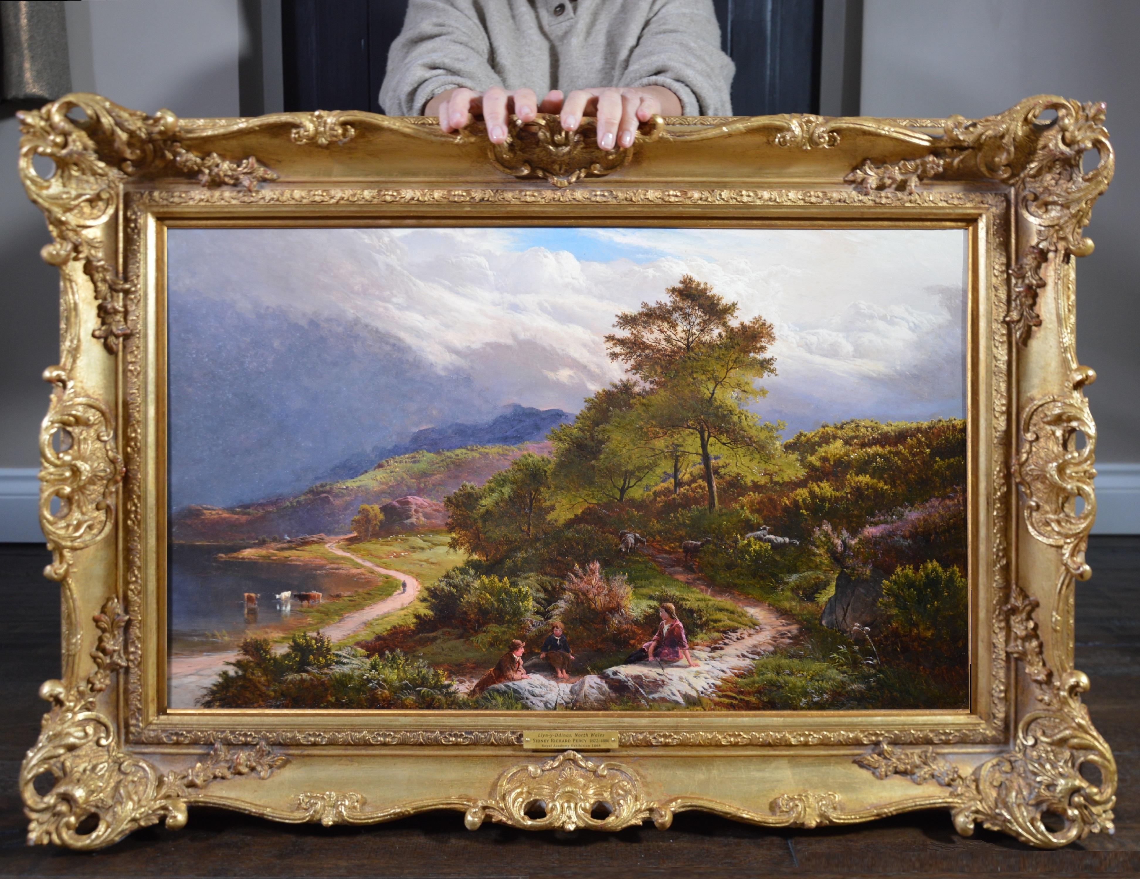 Sidney Richard Percy - Sidney Richard Percy Welsh Landscape, Oil ...