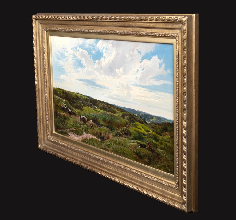 Sidney Richard Percy - On Wimbledon Common, dated 1861 For Sale at 1stDibs