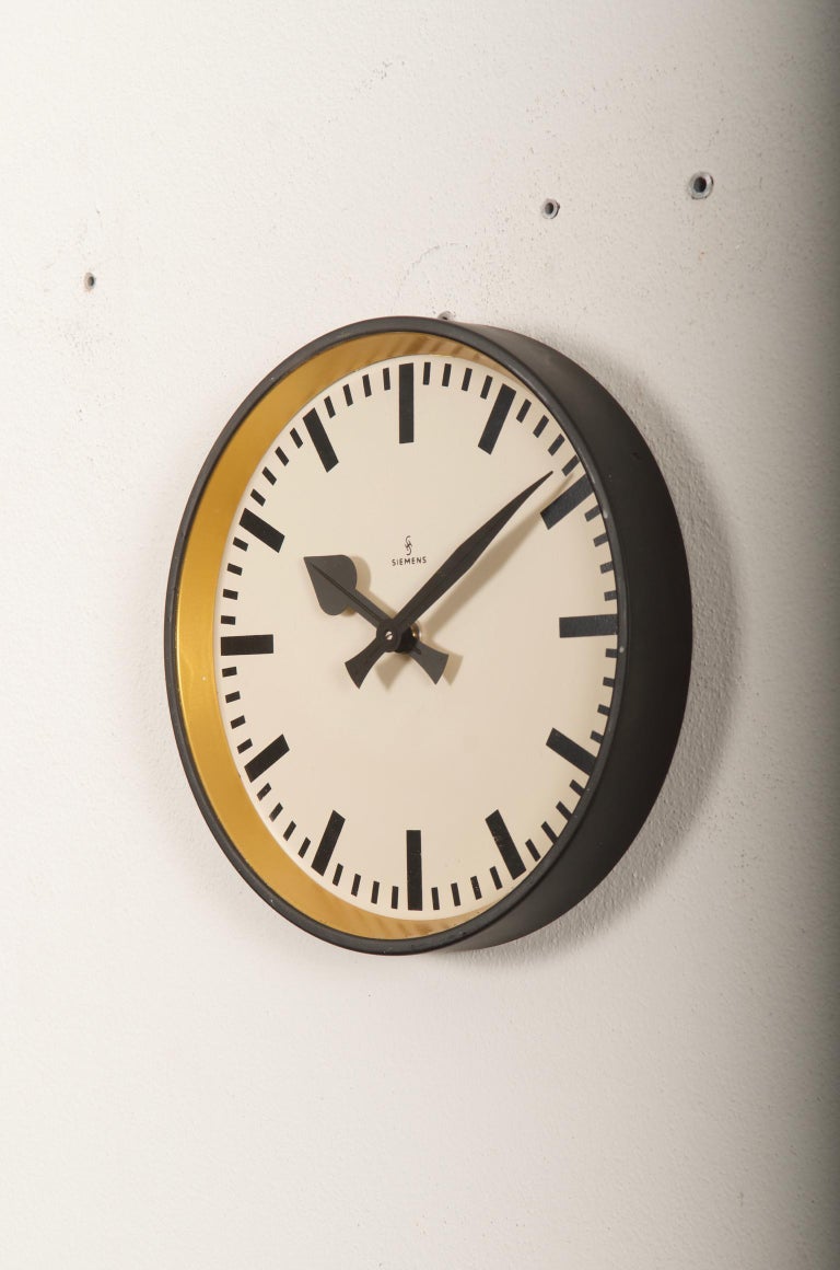 Siemens Factory, Station or Workshop Wall Clock For Sale at 1stDibs ...