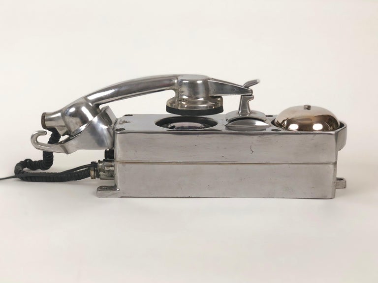 Siemens, Ships Telephone, 1960's, Massive Aluminum Housing, Industrial ...