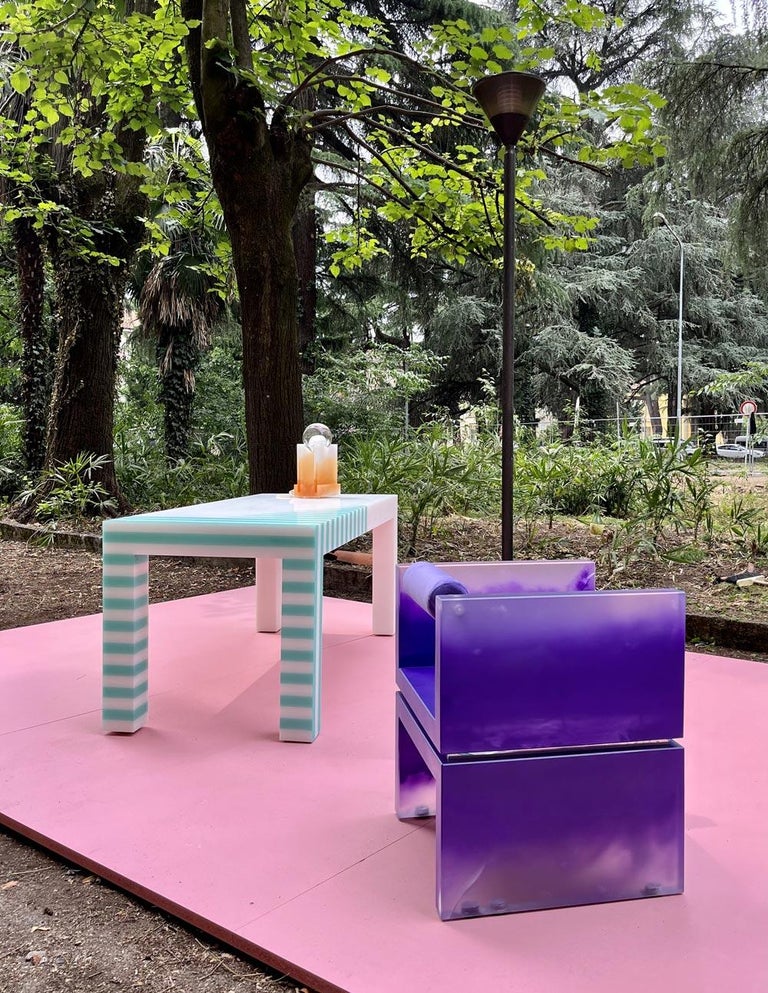 Siena resin table customizable by Sandro Giulianelli and Adrian Cruz ...