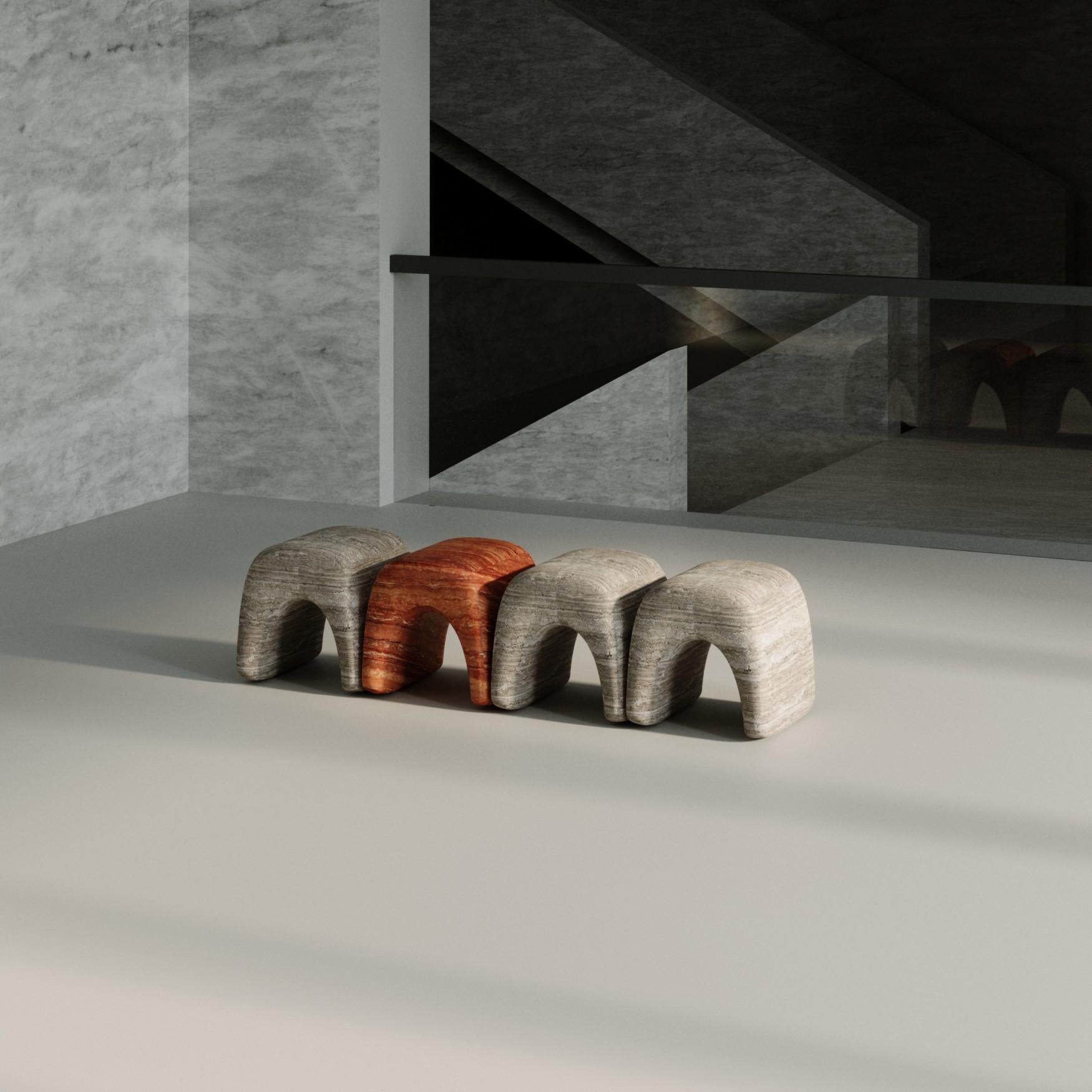 Sierra Marble Bench For Sale at 1stDibs
