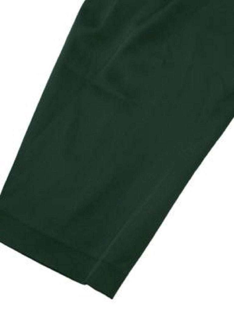 Sies Marjan Pia Bottle Green Satin Cut-Out Waist Jumpsuit For Sale at ...