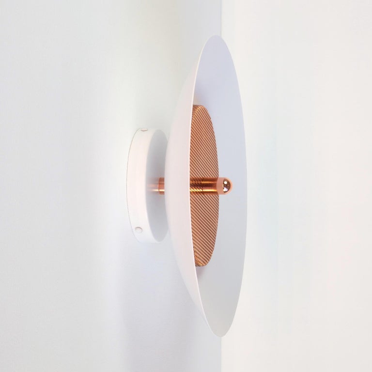 Signal Flush Mount, White and Copper, from Souda, Made to Order For ...
