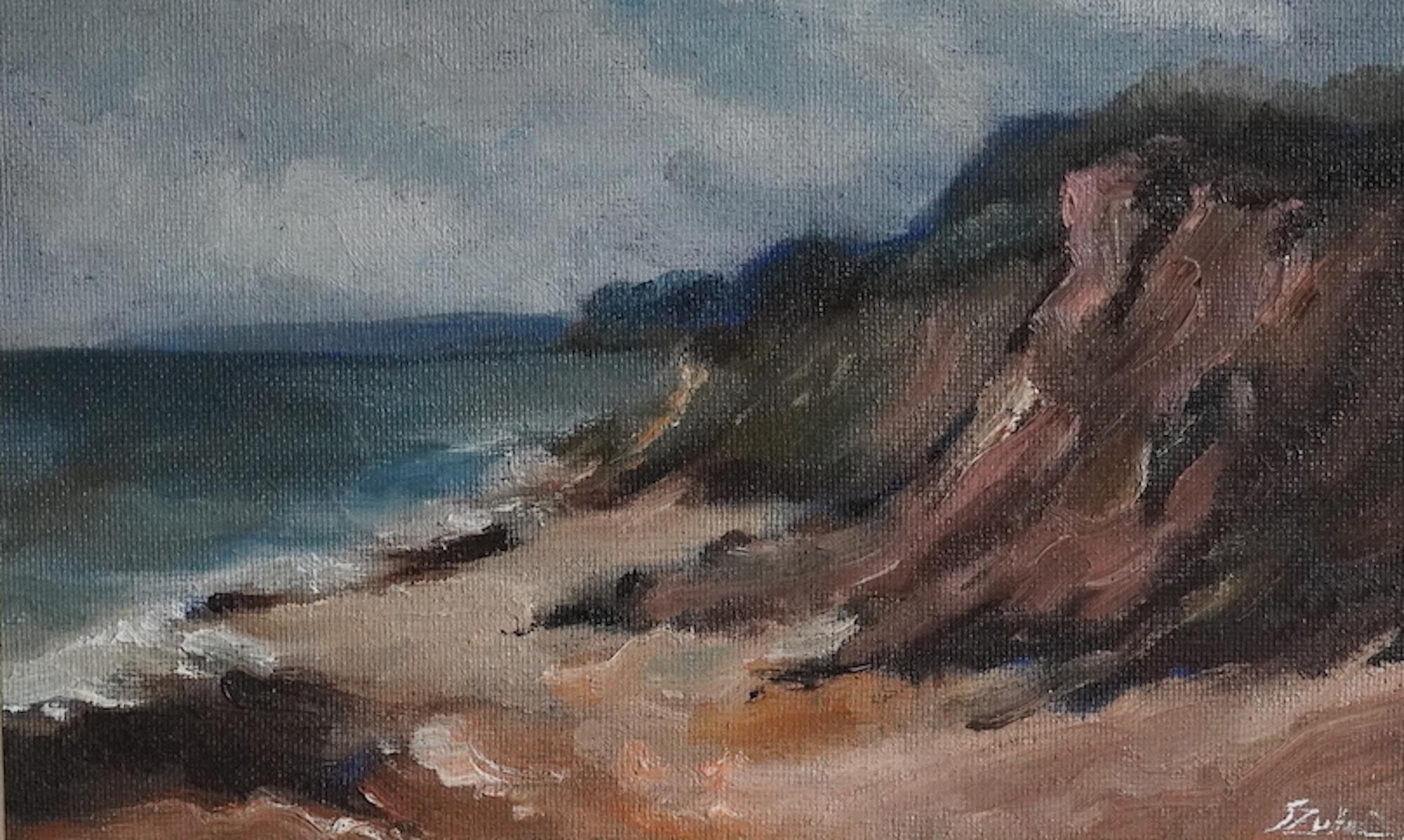 Garry Raymond-Pereira - Waves at the east coast Aldeburgh original ...