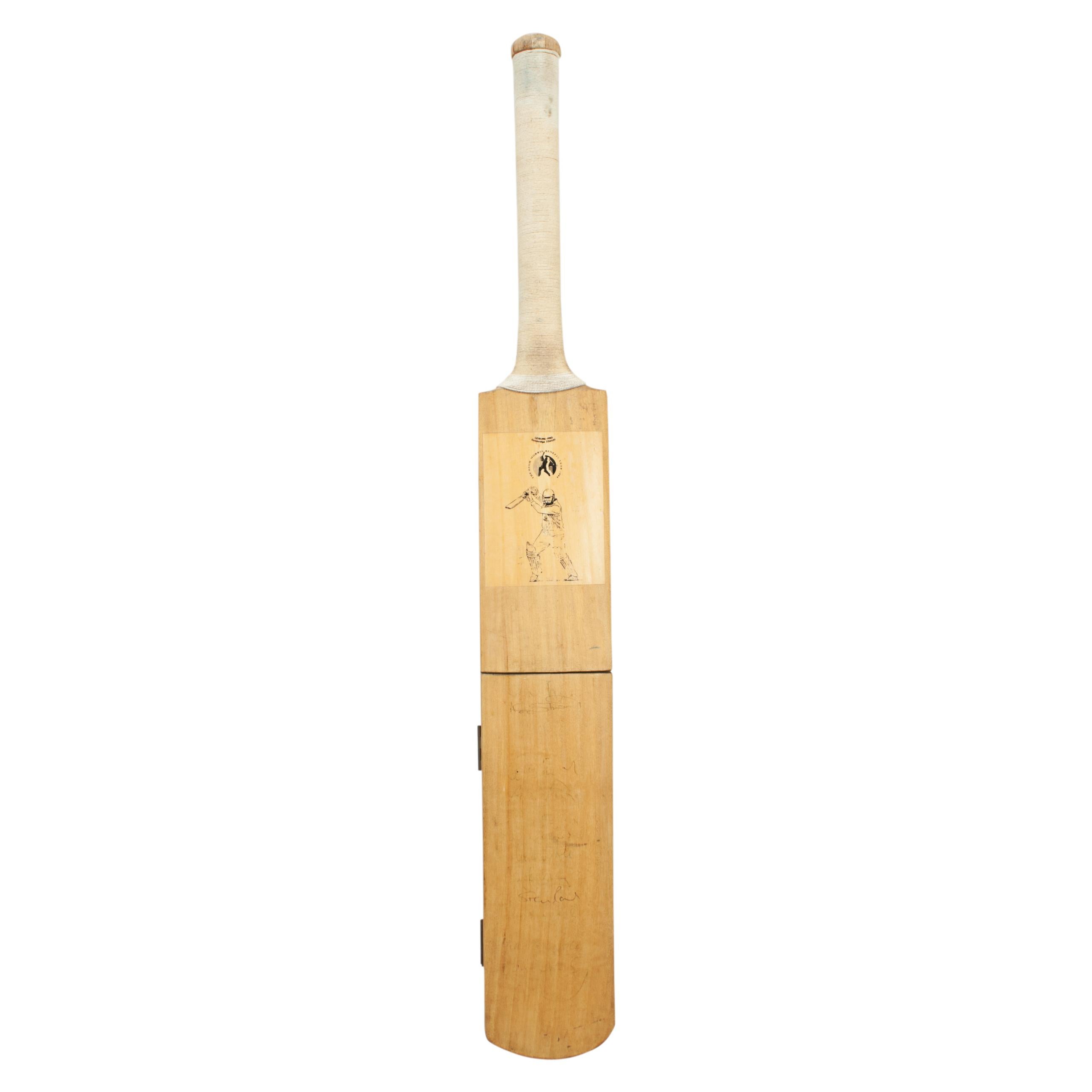 Signed 1994 Cricket Bat at 1stDibs