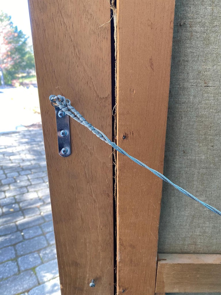 Signed 20th Century Hungarian Equestrian Portrait Oil Painting by ...