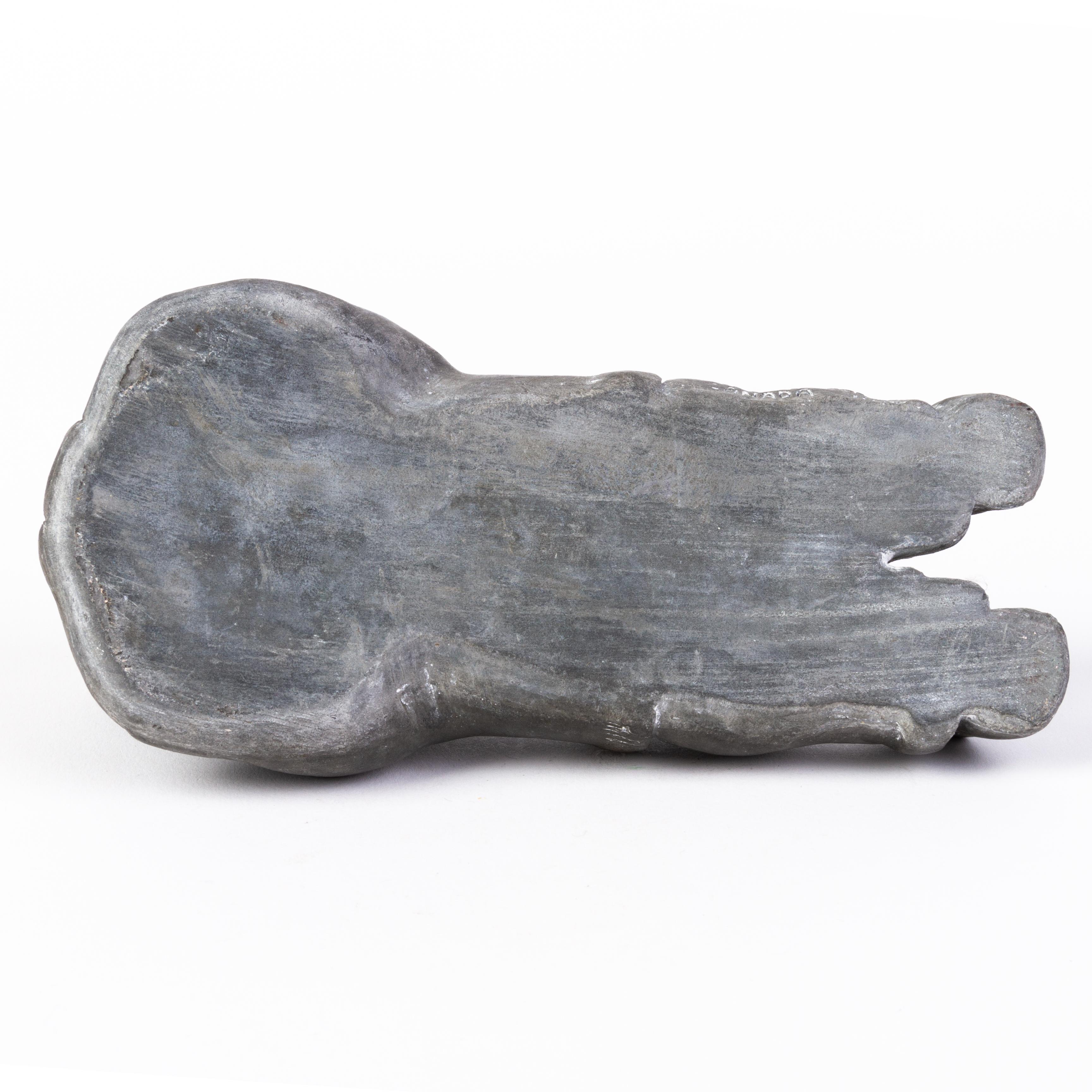 Signed Canadian Inuit Hardstone Sculpture Carving For Sale at 1stDibs