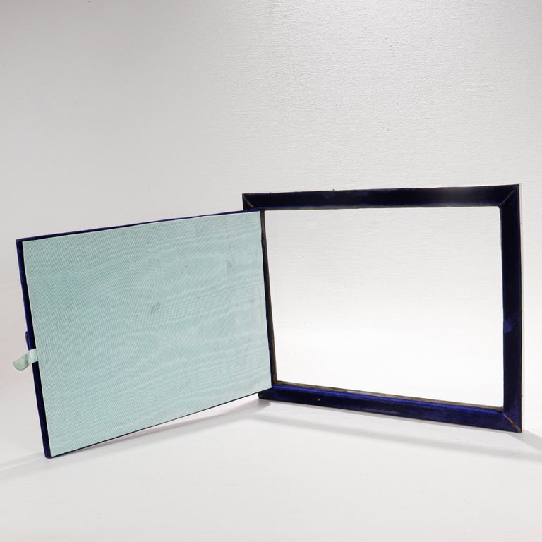 Signed Chinese Export Silver Picture / Photo Frame For Sale at 1stDibs