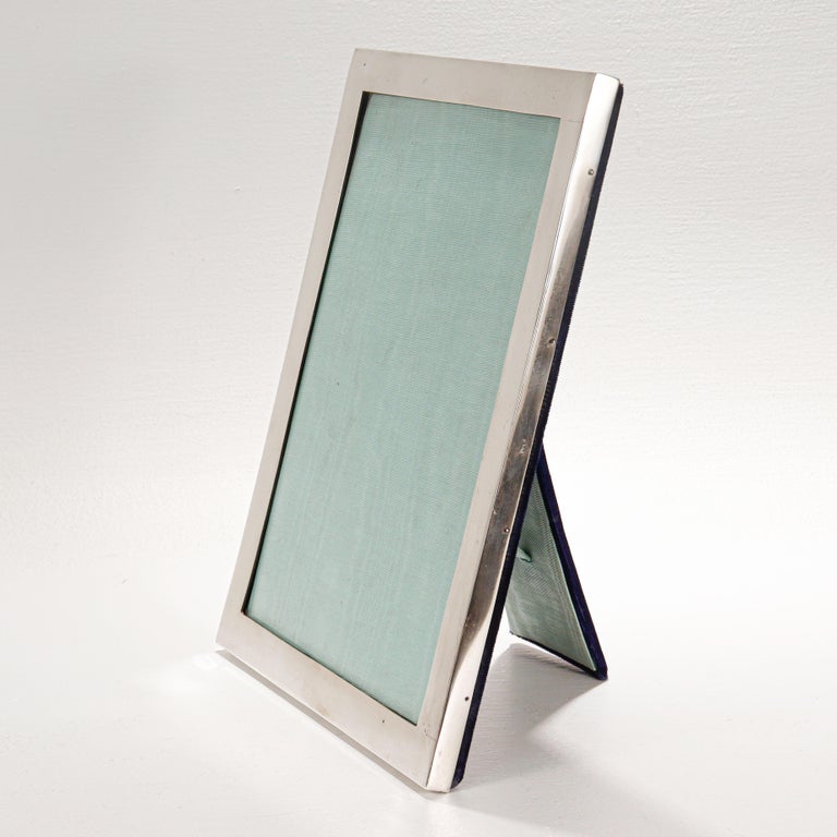 Signed Chinese Export Silver Picture/Photo Frame For Sale at 1stDibs