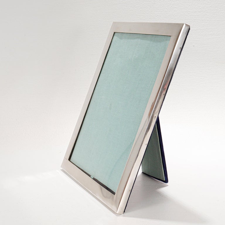 Signed Chinese Export Silver Picture / Photo Frame For Sale at 1stDibs