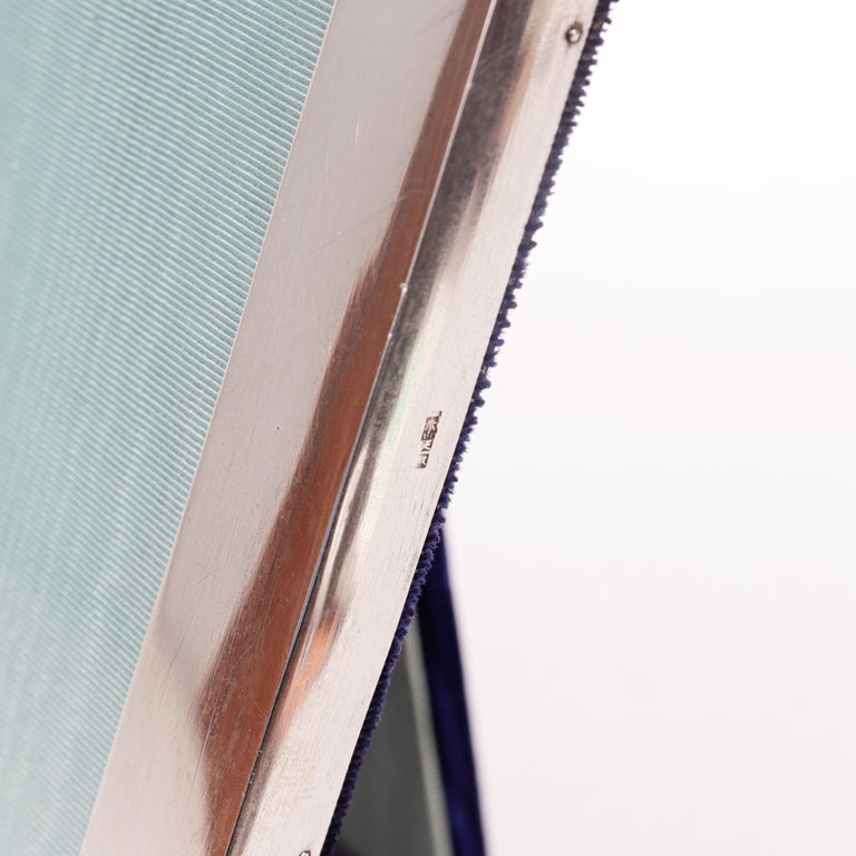 Signed Chinese Export Silver Picture / Photo Frame For Sale at 1stDibs