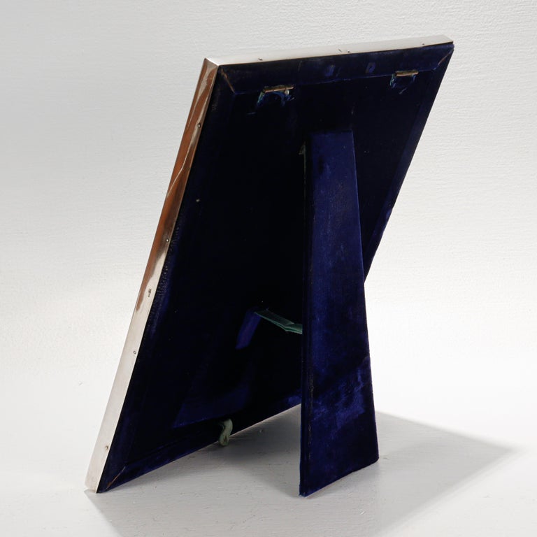 Signed Chinese Export Silver Picture / Photo Frame For Sale at 1stDibs