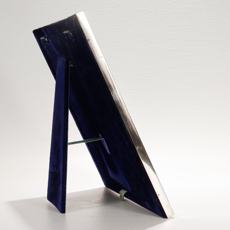 Signed Chinese Export Silver Picture / Photo Frame For Sale at 1stDibs